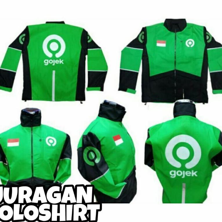 Jual 12.12 SUPER PROMO Jaket Bomber Garuda Biasa GOJeK Motor WaterProof ...