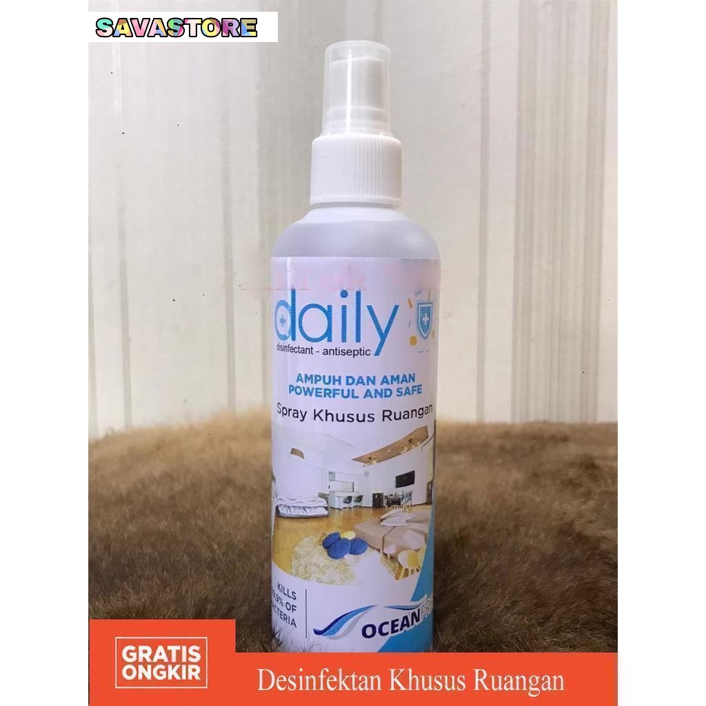 Jual DESINFEKTAN CAIR ANTISEPTIK DAILY SPRAY 250ML KHUSUS UNTUK RUANGAN ...