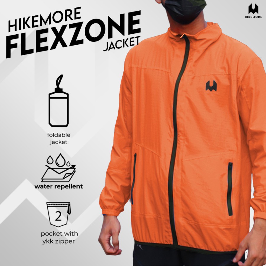 Jual Jaket Olahraga Sport Sepeda Lari Pria Wanita Hikemore Flexzone ...