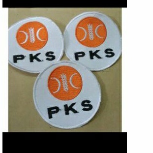 Jual logo partai PKS bordir komputer full benang | Shopee Indonesia
