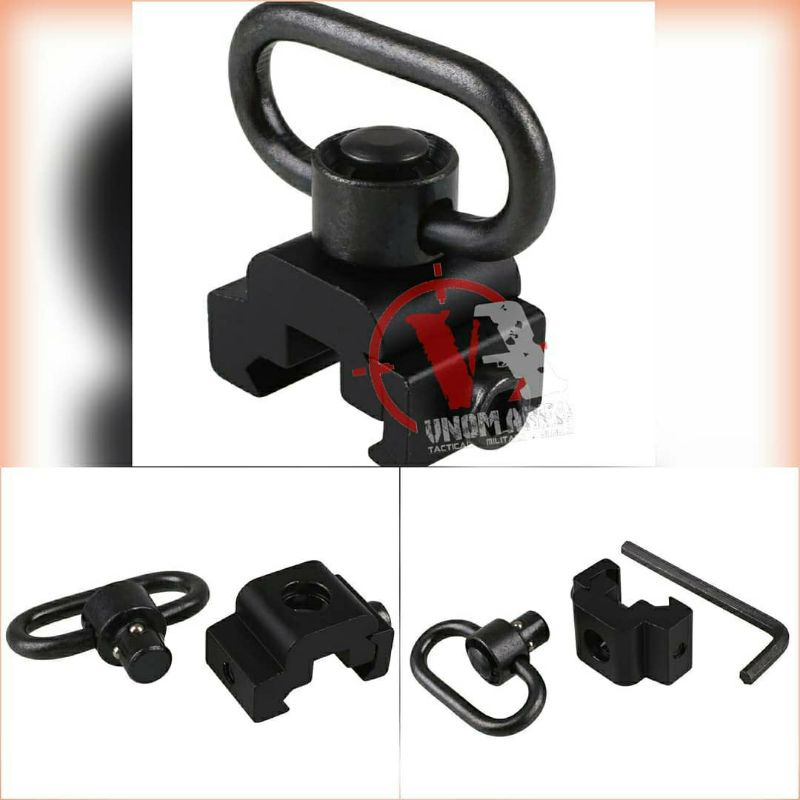 Jual Mounting Sling Swivel QD adapter rail | Shopee Indonesia
