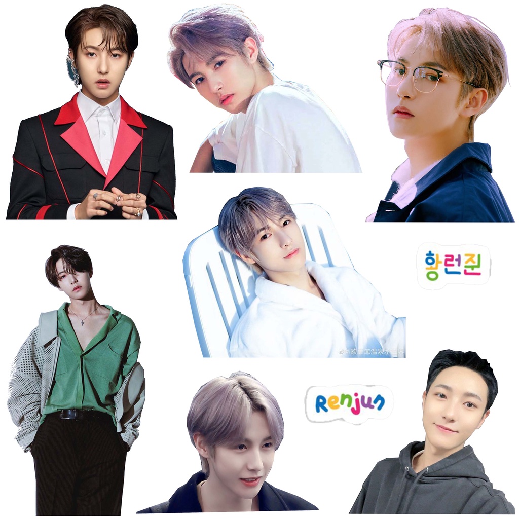 Jual Stiker RENJUN NCT Sticker BISA CUSTOM HUANG REN JUN NCT DREAM kpop ...
