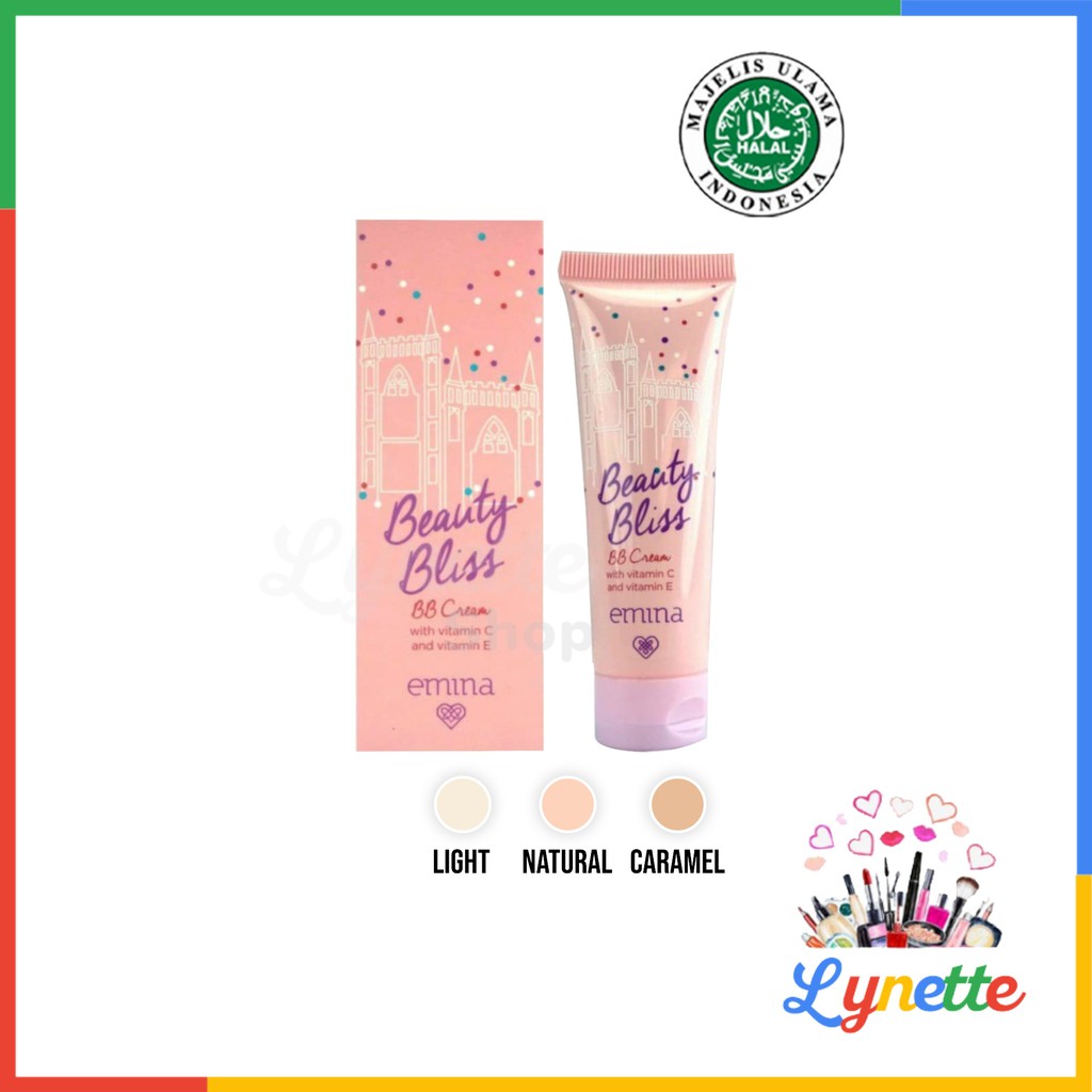Jual EMINA Beauty Bliss BB Cream - NATURAL BY beautyPAL | Shopee Indonesia