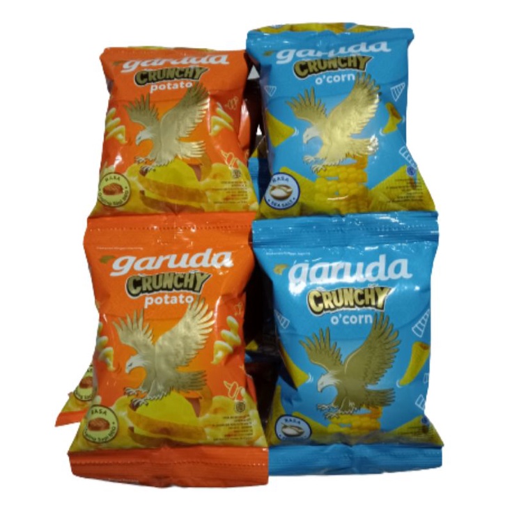 Jual Garuda O'Corn Sea Salt 20gr Renteng / Garuda Potato Daging Sapi ...