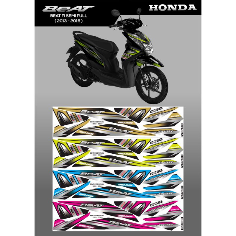 Jual STRIPING BEAT FI 2014 SEMI FULL GRAFIC | Shopee Indonesia