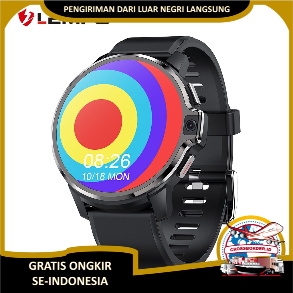 Jual LEMFO Smart Watch Pria RAM 4 + ROM 64G Teknologi Baru Layar Besar Pengenalan Wajah ...
