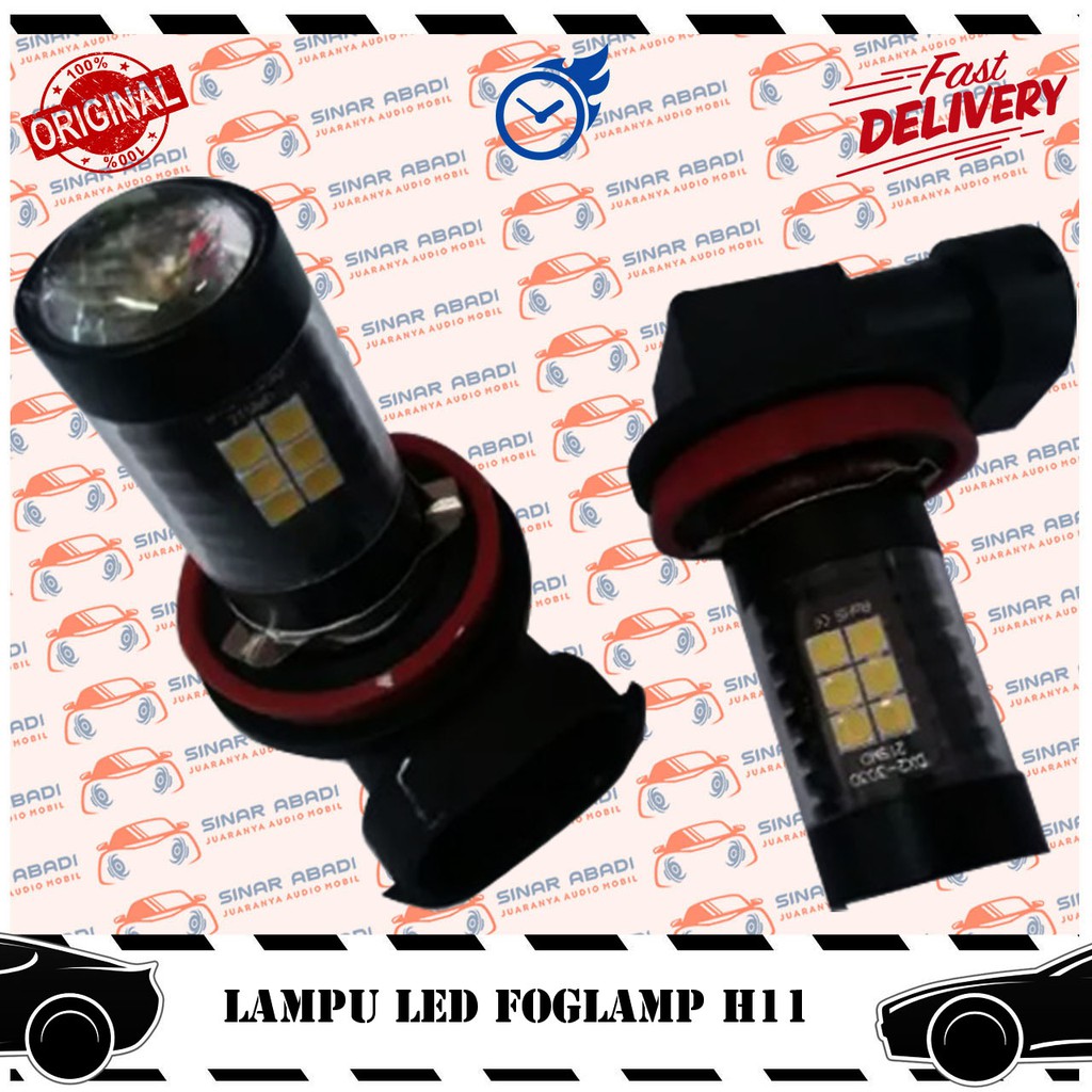 Jual LAMPU LED FOGLAMP H11 - LAMPU KABUT MOBIL | Shopee Indonesia