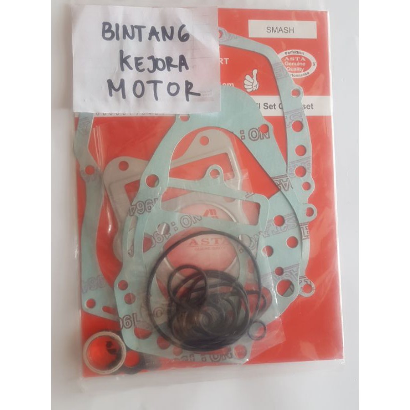 Jual Paking Packing Perpak Gasket FULL SET FULLSET SMASH SMASH NEW ASTA | Shopee Indonesia