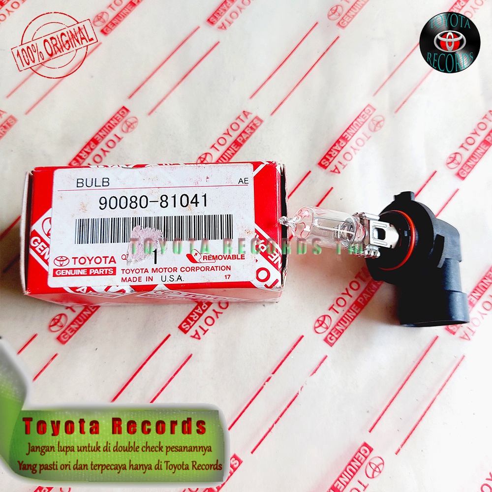 Jual Toyota Bulb Fortuner Original Genuine Toyota 90080-81041 | Shopee ...