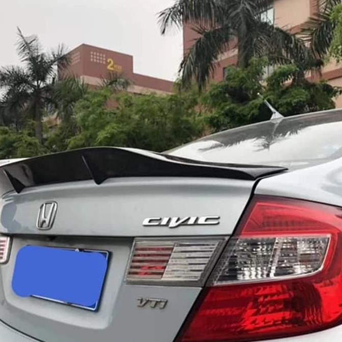 Jual Honda Civic FB 2012-2015 Rear Spoiler Carbon Fiber Renntech Style ...