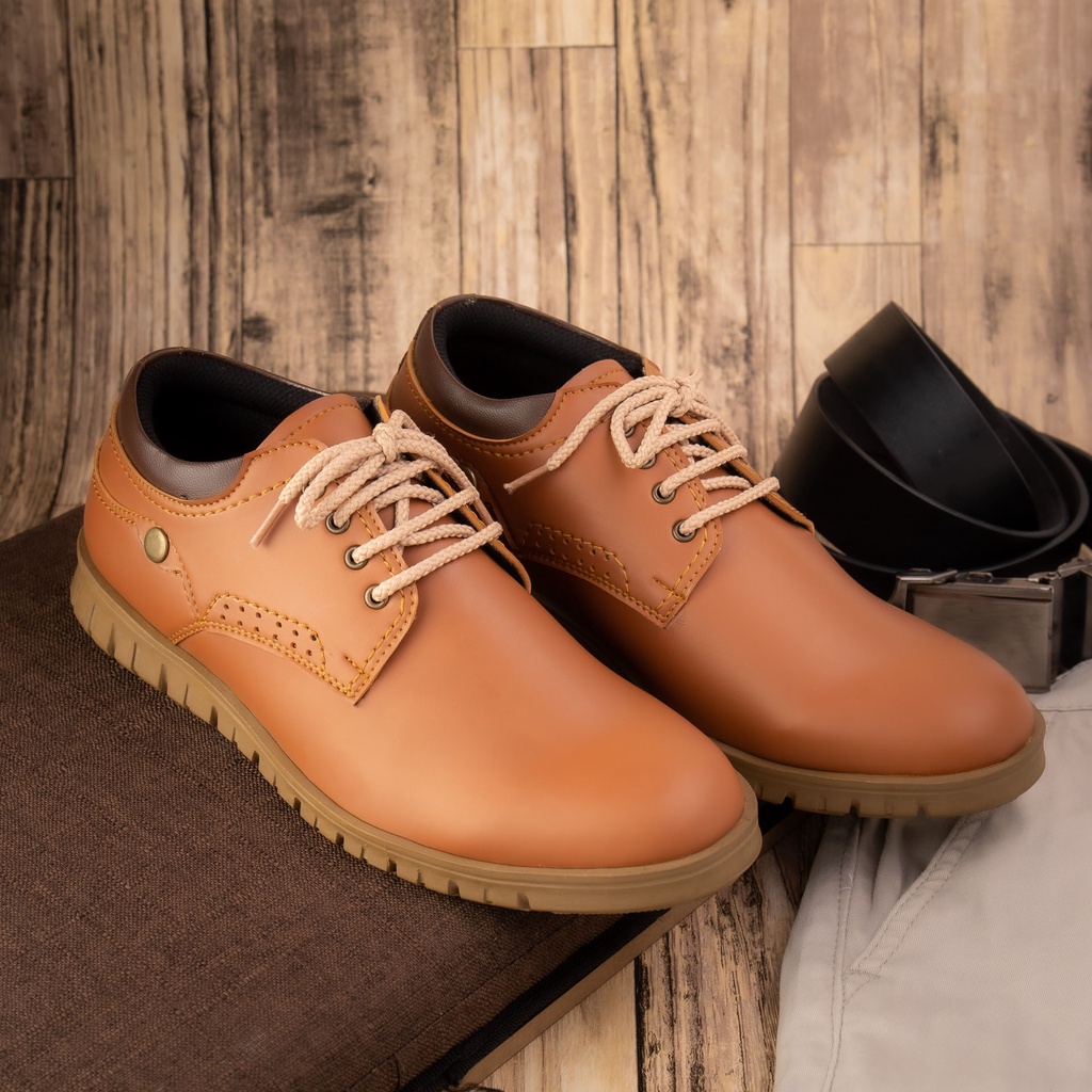 Jual PAULMAY - Sepatu Sneakers Pria Modena 26 Tan | Shopee Indonesia