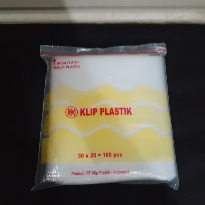 Jual Plastik klip ukuran 30x20 @100lembar | Shopee Indonesia