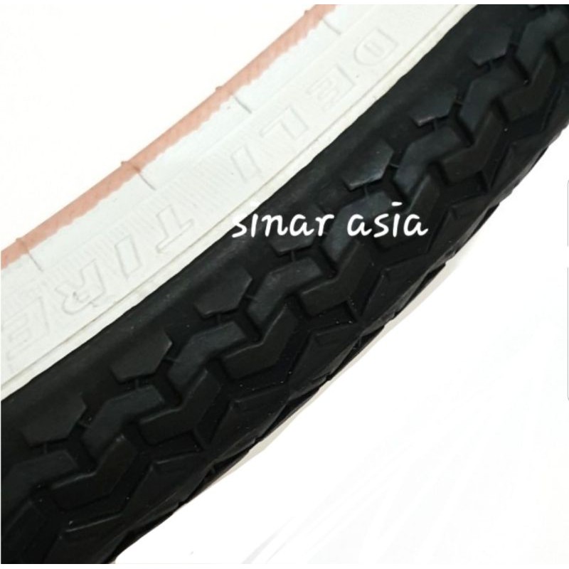 Jual Ban luar sepeda 26 x 1 3/8 Swallow ( hitam list putih & kembang halus) | Shopee Indonesia