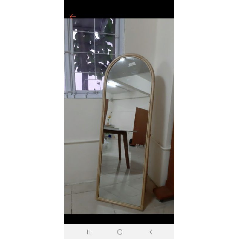 Jual ARCH STANDING MIRROR/MIRROR WALL DECOR uk.60x160cm | Shopee Indonesia