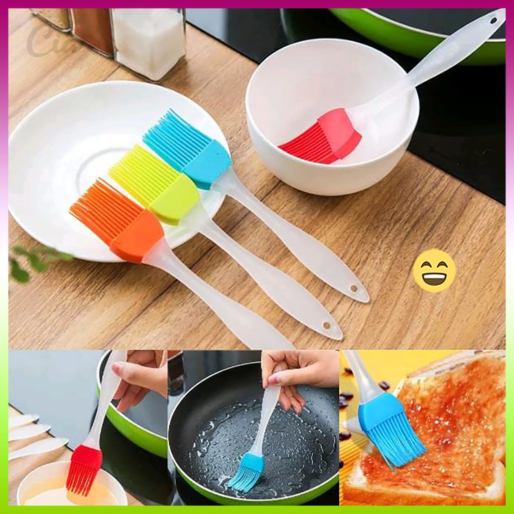 Jual Kuas Silikon Oles Mentega Tahan Panas Silicone Brush Dapur Masak ...