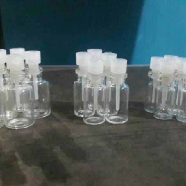 Jual Botol tester parfum kaca uk 3ml isi 100pcs. | Shopee Indonesia