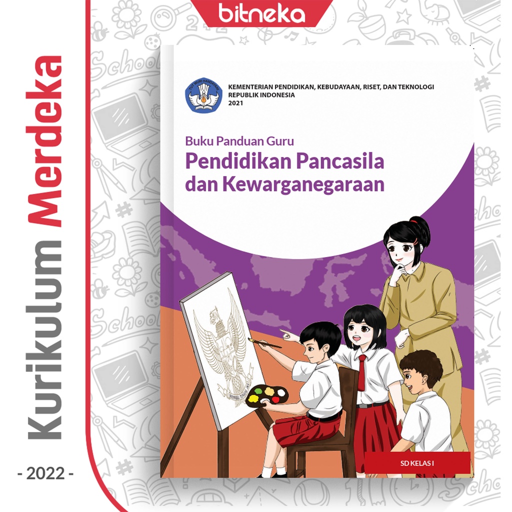 Jual Buku Panduan Guru PPKN untuk SD Kelas 1 Kurikulum Merdeka Kurmer | Shopee Indonesia