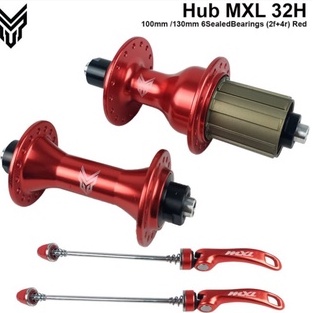 Jual MXL Hub Freehub Speed Non Disc 32 Holes 6 Sealed Bearings Hub ...