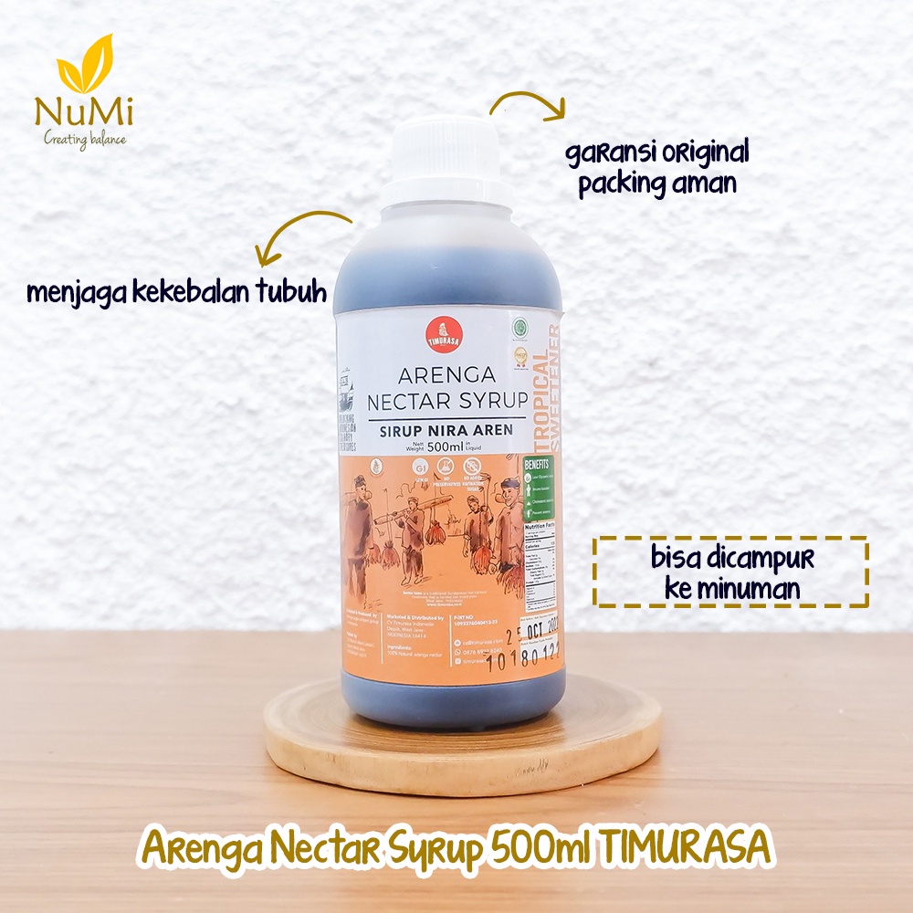 Jual 500ML ARENGA NECTAR SYRUP sirup nira aren - TIMURASA | Shopee ...