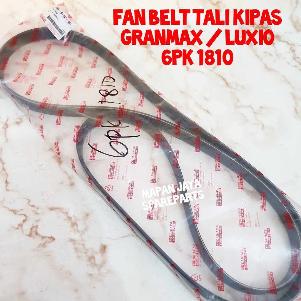Jual ORI FANBELT - V-BELT GRANMAX / GRANDMAX / LUXIO DOUBLE BLOWER ...