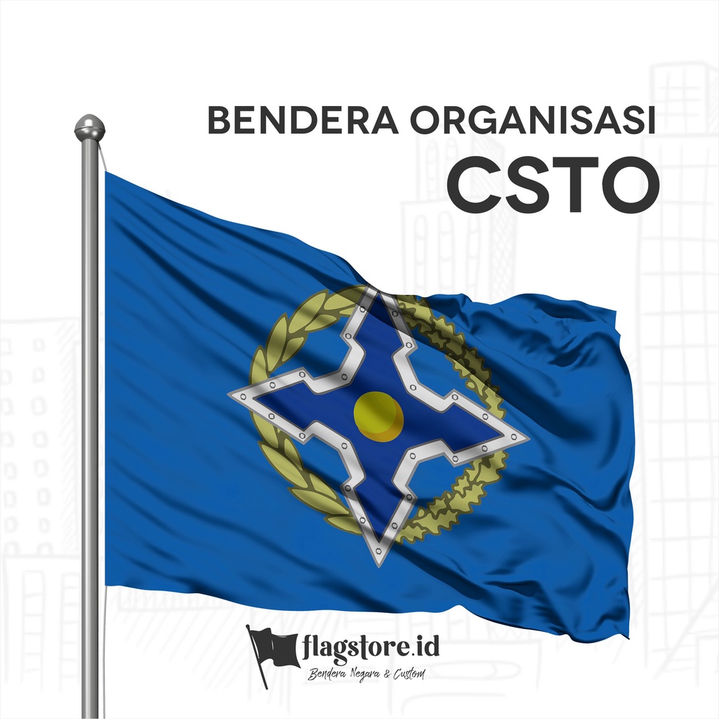 Jual Flagstore.id - BENDERA CSTO RUSSIA COLLECTIVE SECURITY TREATY ...