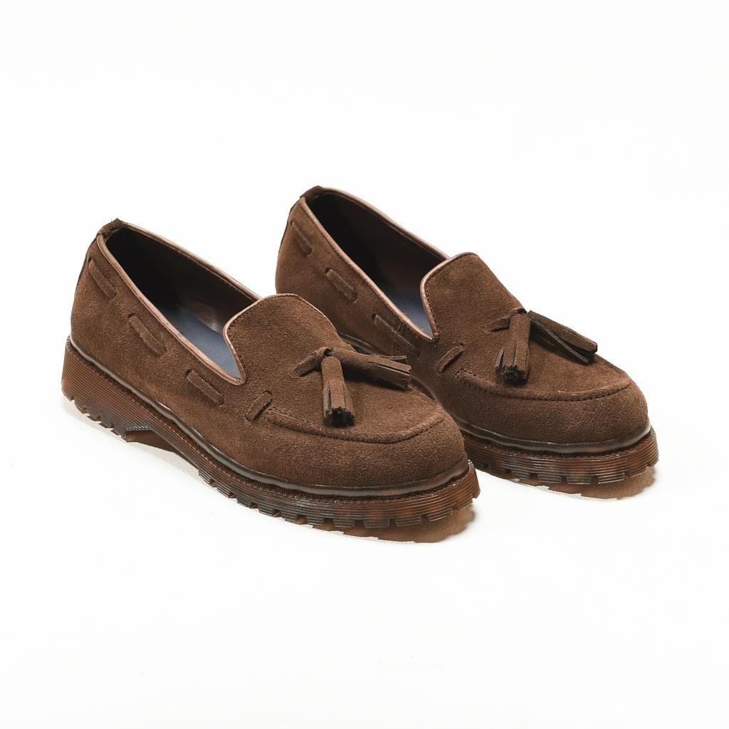 Jual Sepatu Kulit Loafer Wanita I Floody Blue I Crosstown Suede Woman ...