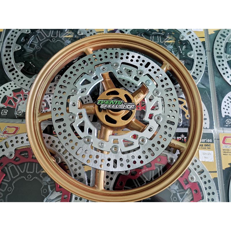 Jual DELKEVIC- PIRINGAN CAKRAM DEPAN / DISC CAKRAM DEPAN FLOATING 320MM ...