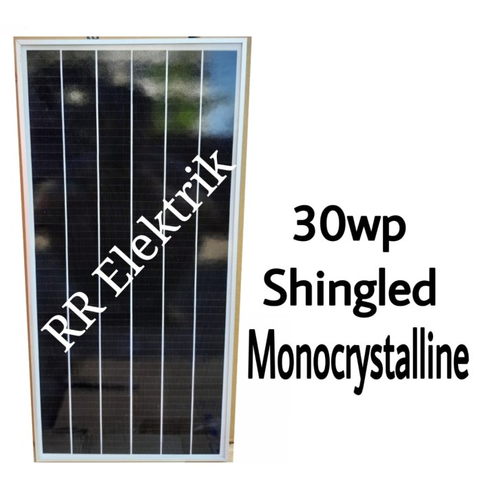 Jual Solar Panel Solar Cell Panel Surya 30wp Mono 30 Wp Monocrystalline | Shopee Indonesia