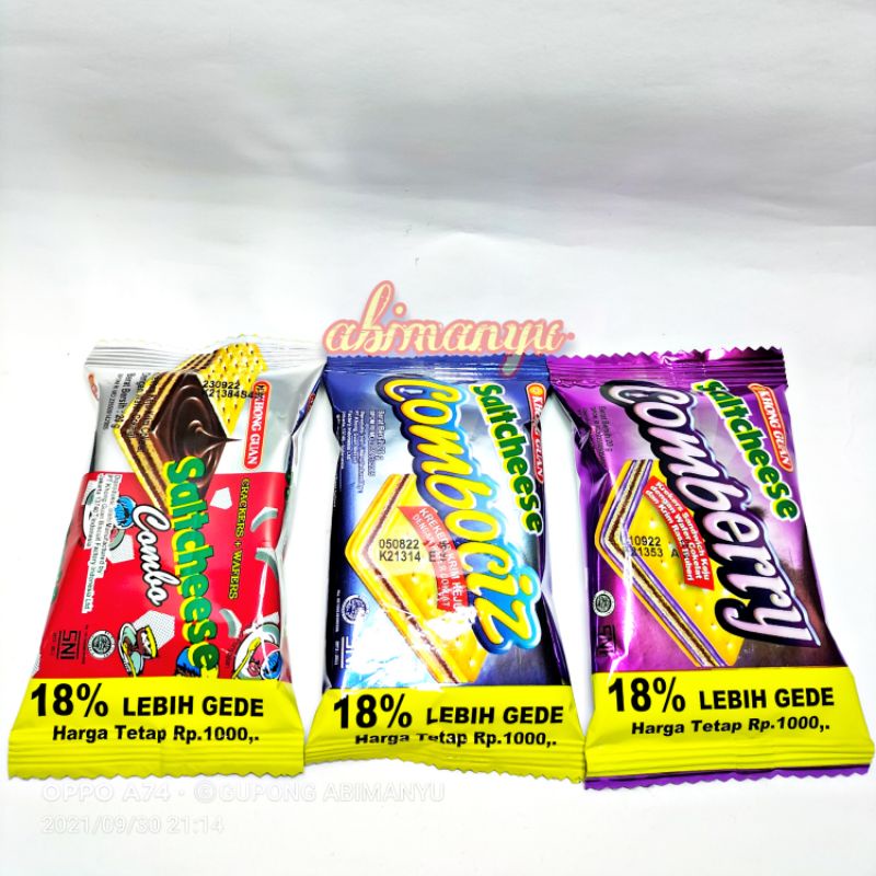 Jual biskuit khong guan saltcheese combo combociz comberry | Shopee ...