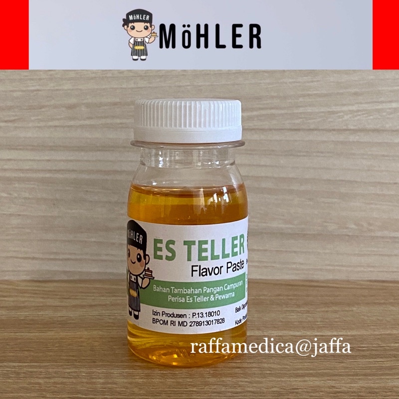 Jual MOHLER 100gr & 60gr ES TELER - [Pasta Perisa Pewarna] Jaffa mart ...