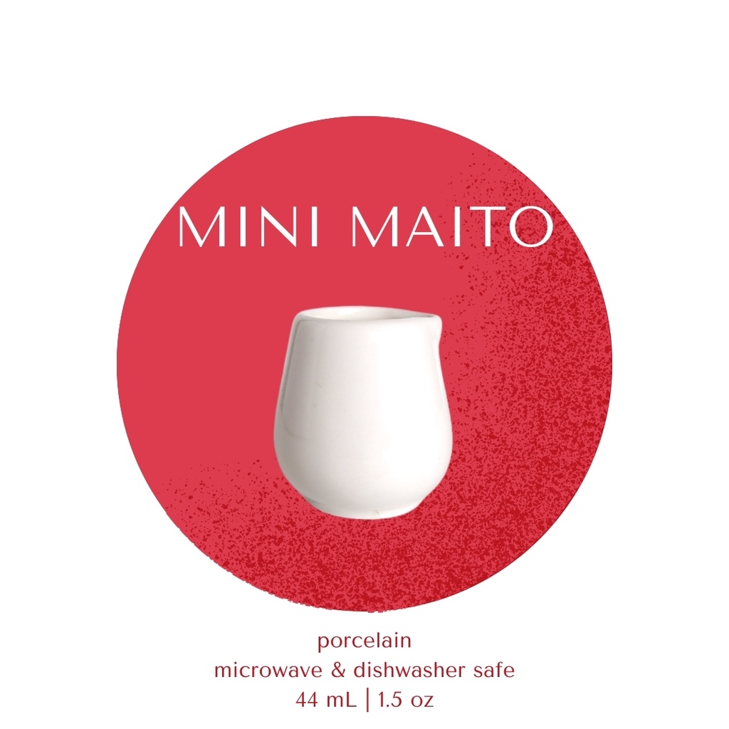 Jual MINI MAITO Porcelain Milk Jug | Teko Susu Kecil | Teko Porcelain ...