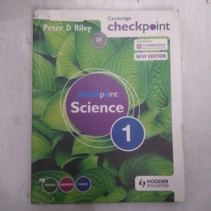 Jual BUKU CHECKPOINT SCIENCE 1 NEW EDITION | Shopee Indonesia