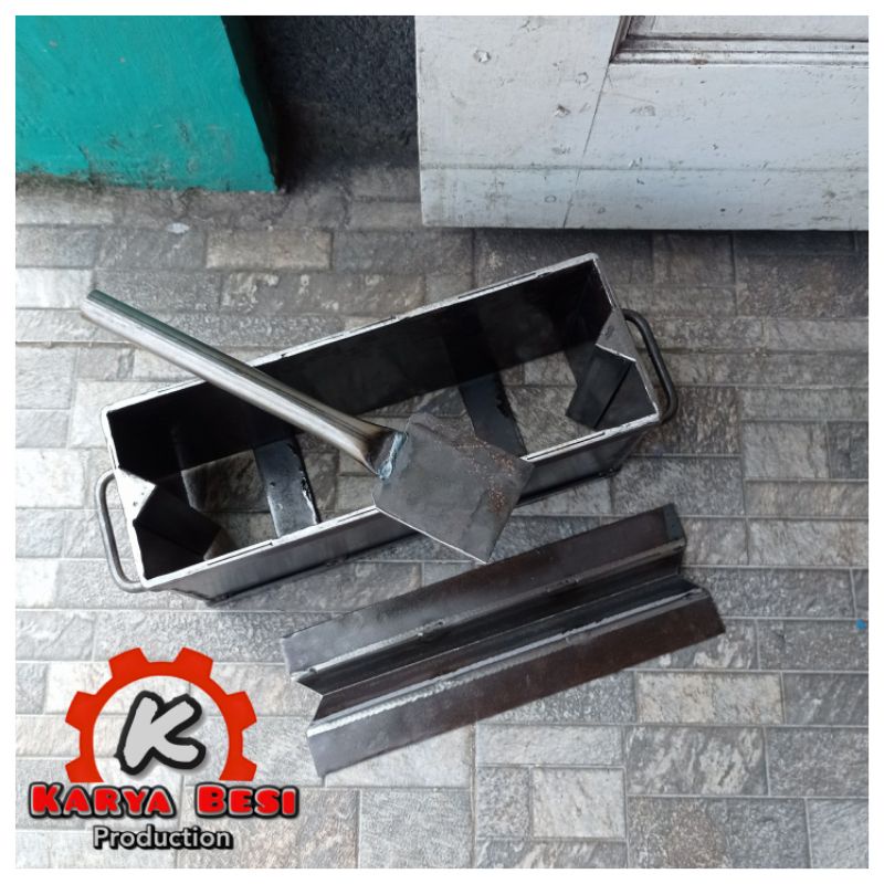 Jual cetakan batako paten gagang beton uk 40-8-20 | Shopee Indonesia
