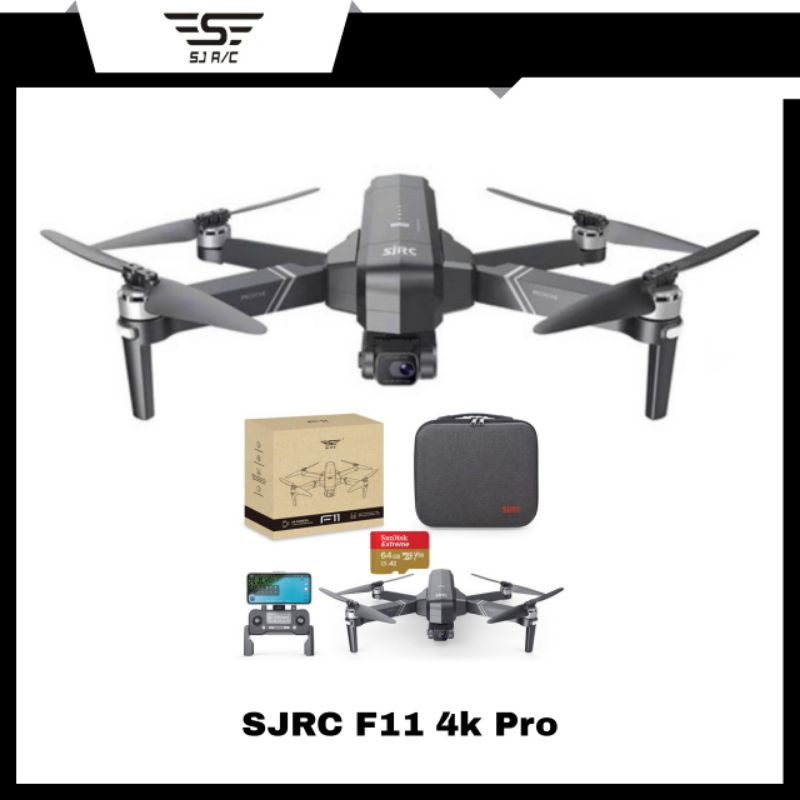 Jual SJRC F11 4K PRO - S PTZ 4k Version EIS Dual Antishake Self ...