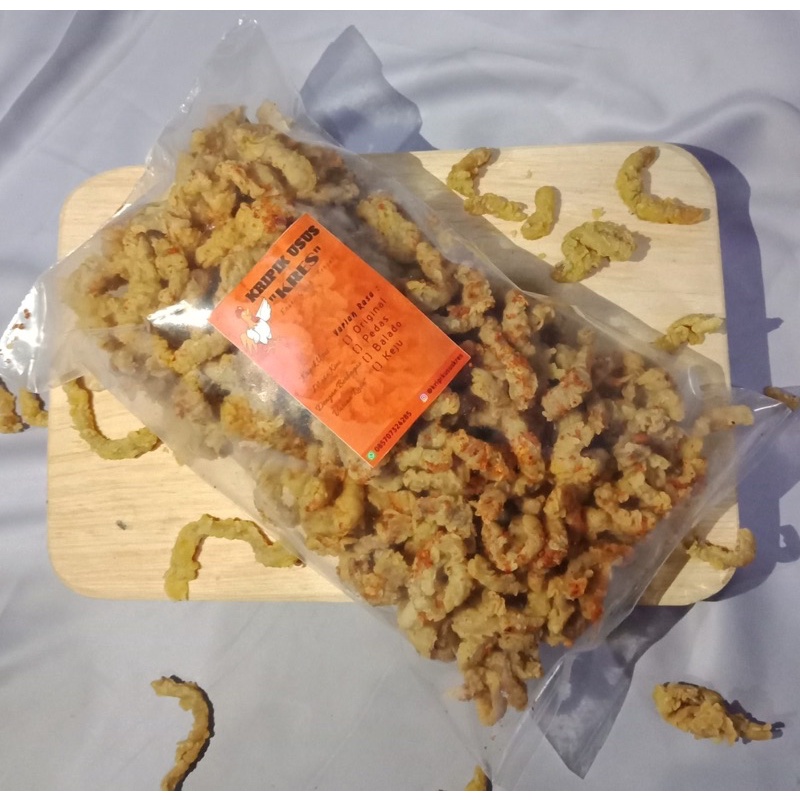 Jual KRIPIK USUS KRES KEMASAN 1 KG | Shopee Indonesia
