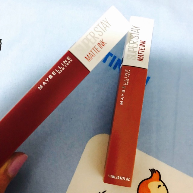 Jual Maybelline superstay matte ink ruler 2pcs 180.000 | Shopee Indonesia