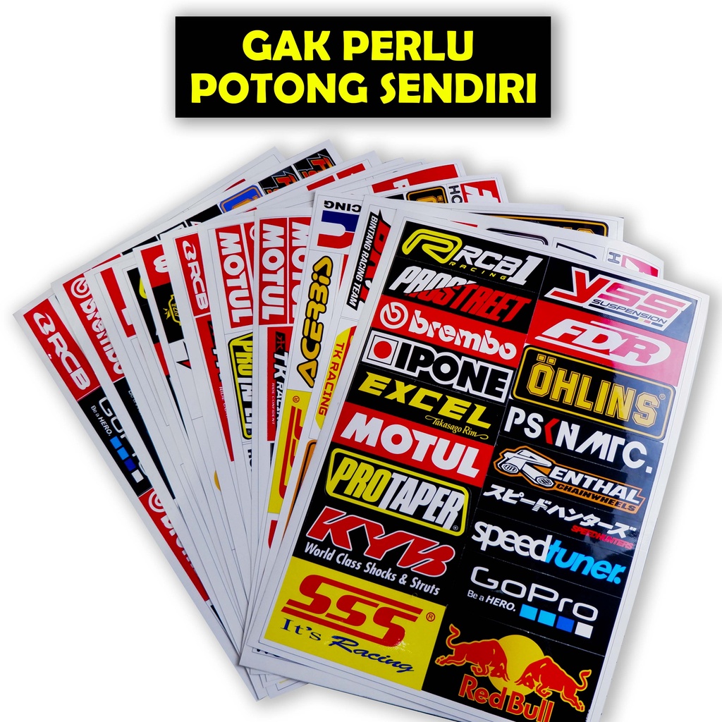 Jual Stiker Motor, Sticker Motor, Stiker Motor Keren, Stiker Racing ...