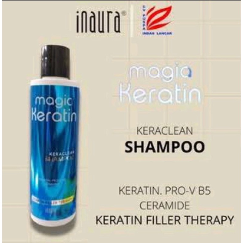 Jual Inaura Magia Shampoo Keratin 200 ml | Shopee Indonesia