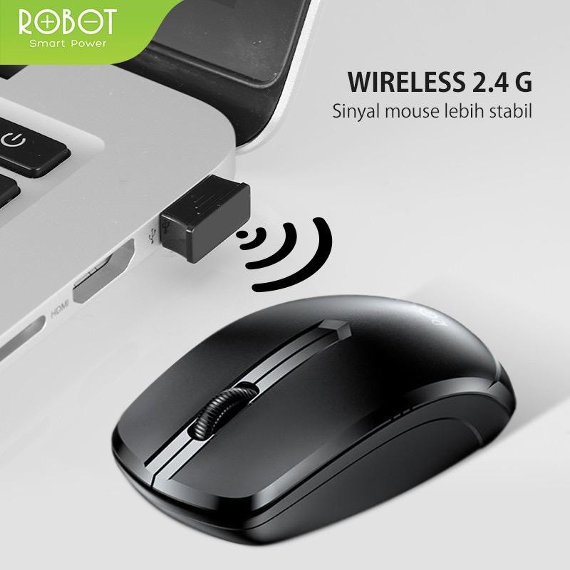 Jual MOUSE ROBOT M200 WIRELESS | Shopee Indonesia