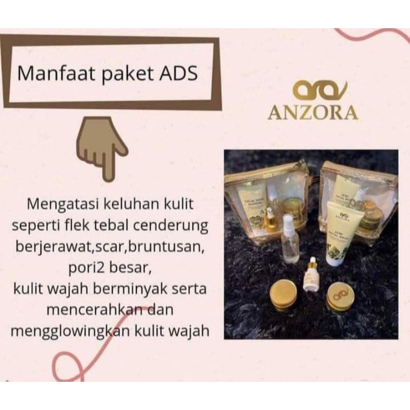 Jual Original Anzora Skincare Acne Dark Spot (Ads) | Shopee Indonesia