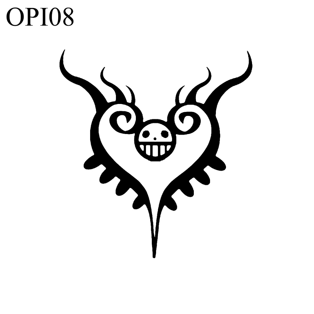 Jual TATEMPO tato temporer - One Piece/Luffy/Zoro/Nami/Ace/Bajak Laut ...