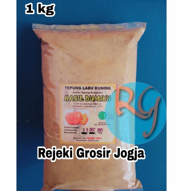 Jual (( COD )) TEPUNG LABU KUNING KEMASAN 1 KG ( TERBARU DAN TERLENGKAP ...