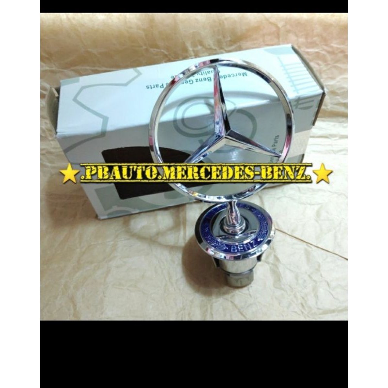 Jual Emblem Logo Bintang Kap Mesin Mercy untuk Mercedes Benz w124 MP ...