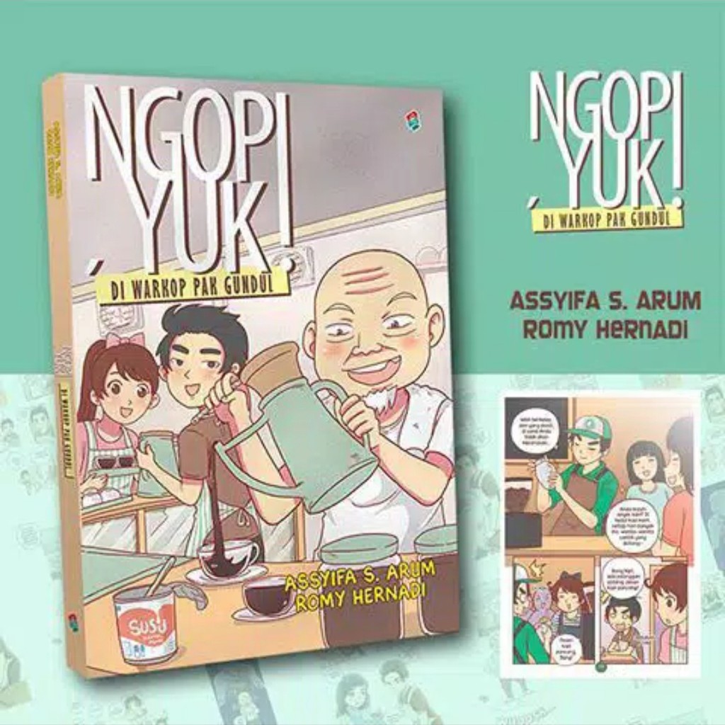 Jual Komik NGOPI YUK! DI WARKOP PAK GUNDUL (Ready Stock - 100% Original ...