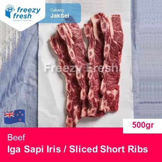Jual Iga Sapi Iris AUS / Sliced Bone-in Short Ribs AUS | Shopee Indonesia
