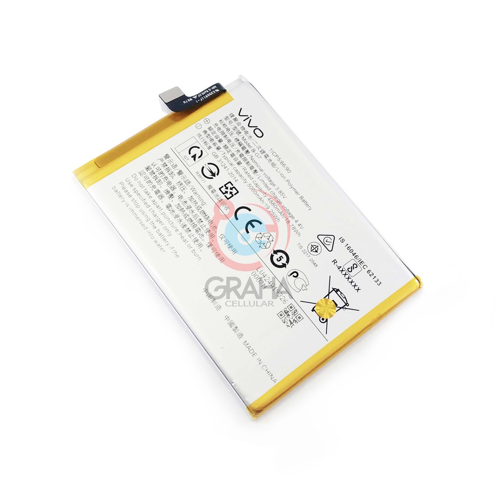 Jual BATERAI / BATTERY / BATRE VIVO Y17 / Y12 / Y15 2019 Original 100% ...