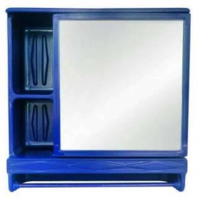 Jual Wall Cabinet MC3 Maspion Biru Tua / Mirror Box Cermin Sebaguna ...