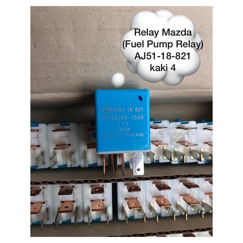 Jual Relay biru Mazda 12V - kaki 4 | Shopee Indonesia