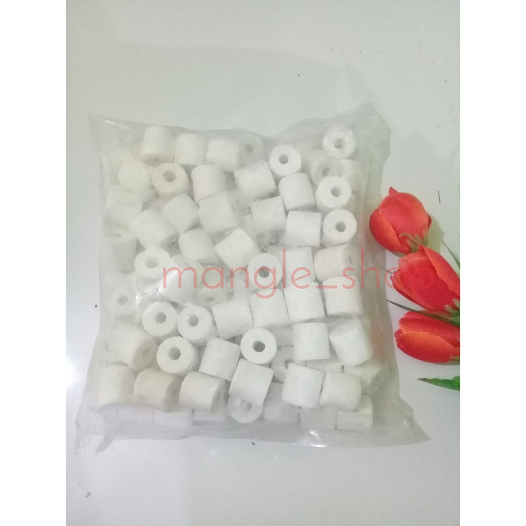 Jual BIORING 250GRAM BIO RING CERAMIC AQUARIUM | Shopee Indonesia