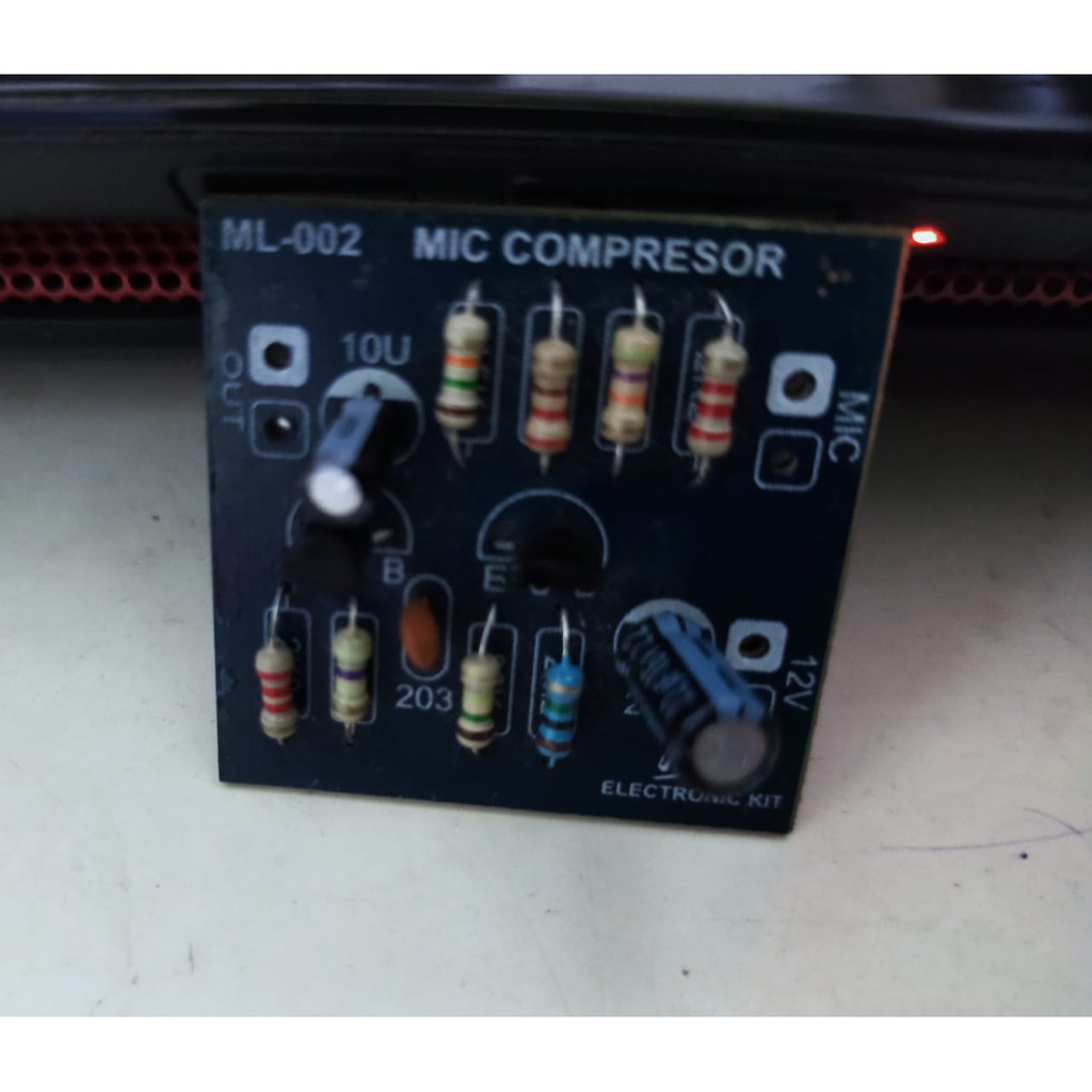 Jual Kit Mic MIK COMPRESOR MONO Preamp Pre Amp Penguat Sinyal Mic 2 TR ...